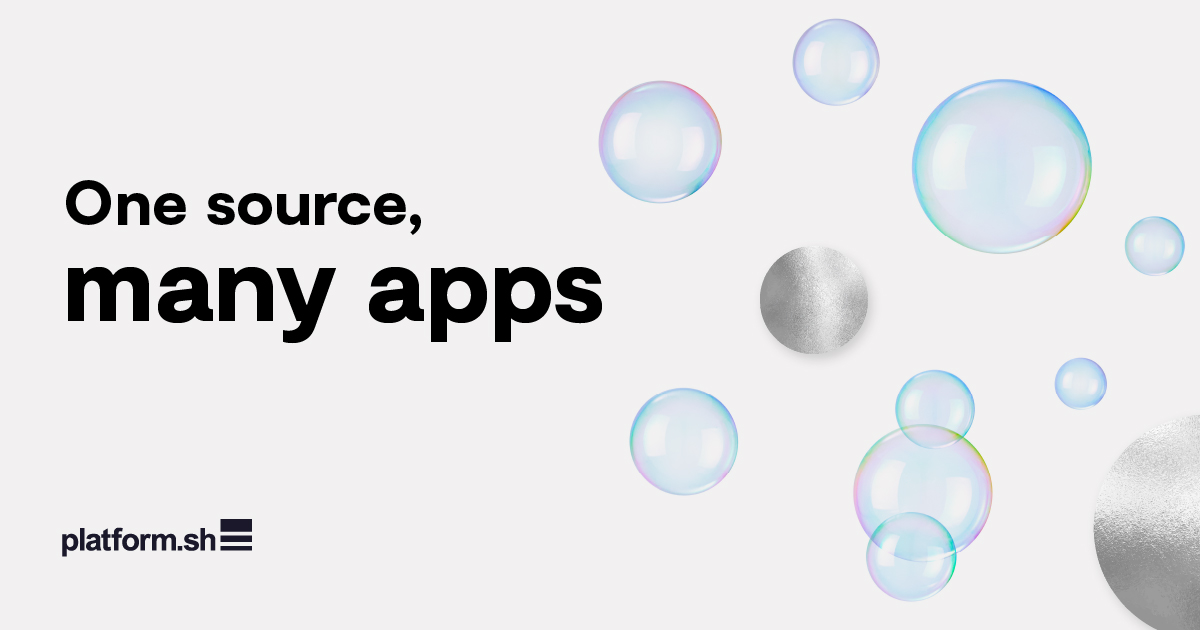 Unified application definitions | Platform.sh