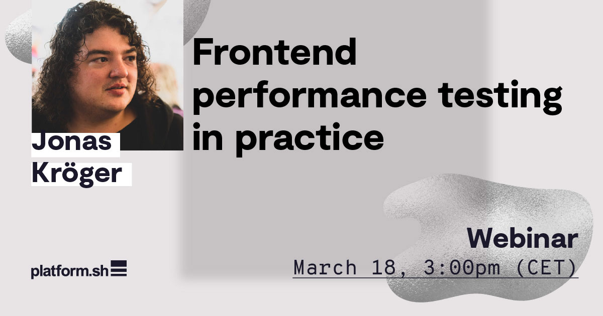 Front-end performance testing in practice | Platform.sh